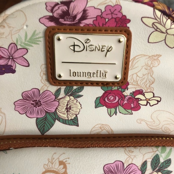 Loungefly | Bags | Loungefly Disney Princess Fall Floral Mini Backpack ...